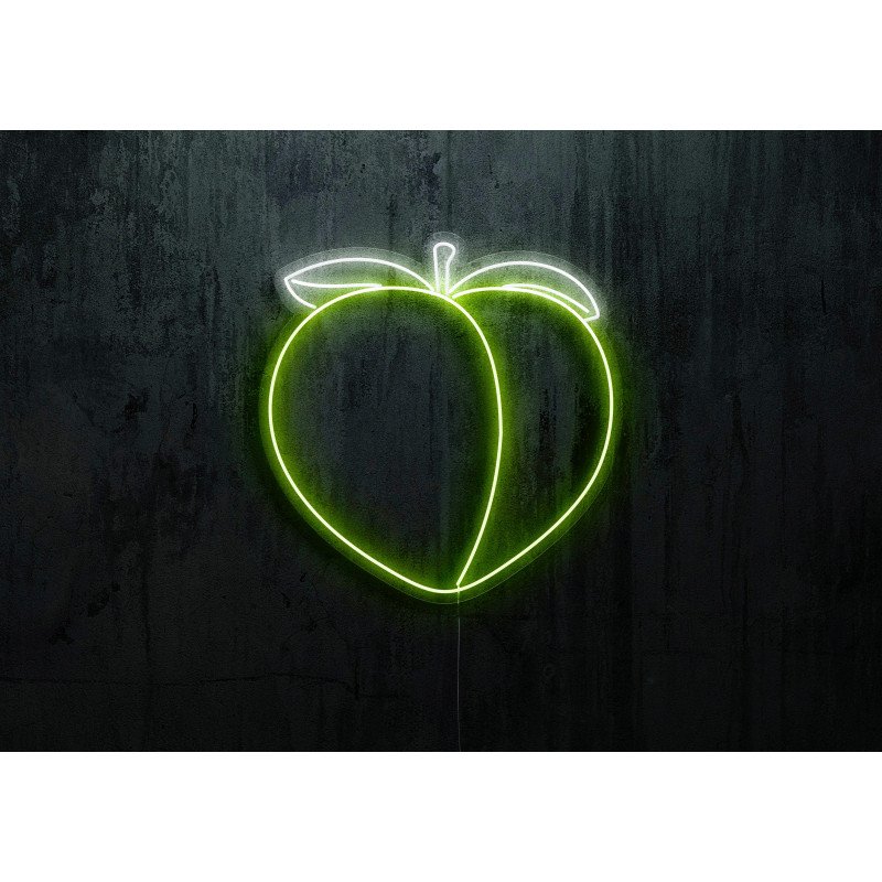 Neon Peach Background