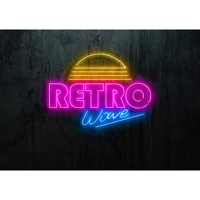 Carteles de Neón Led - Luces de neón "Retro Wave"