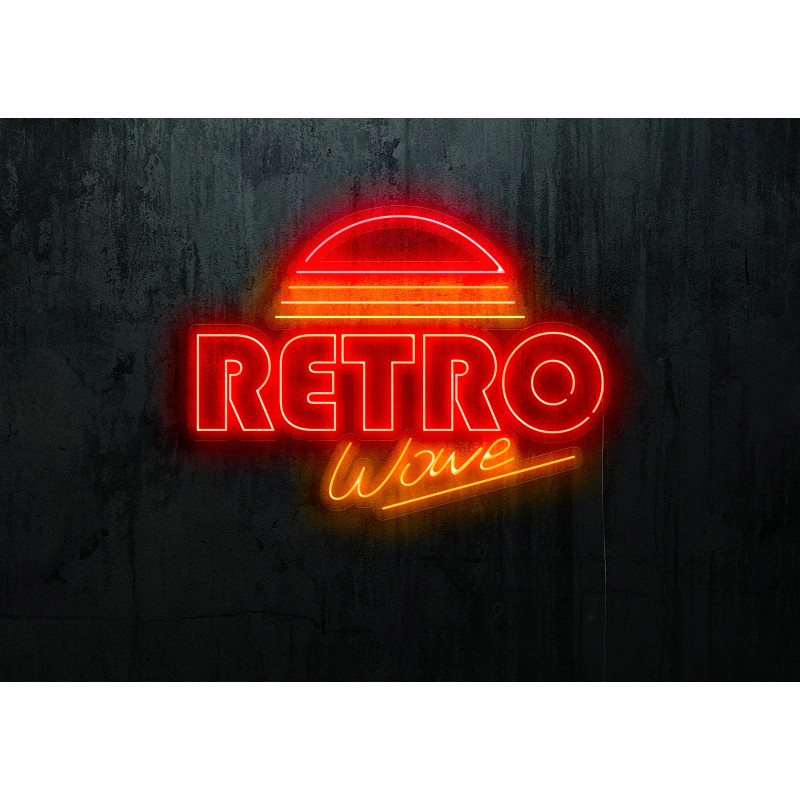 Carteles de Neón Led - Luces de neón "Retro Wave"
