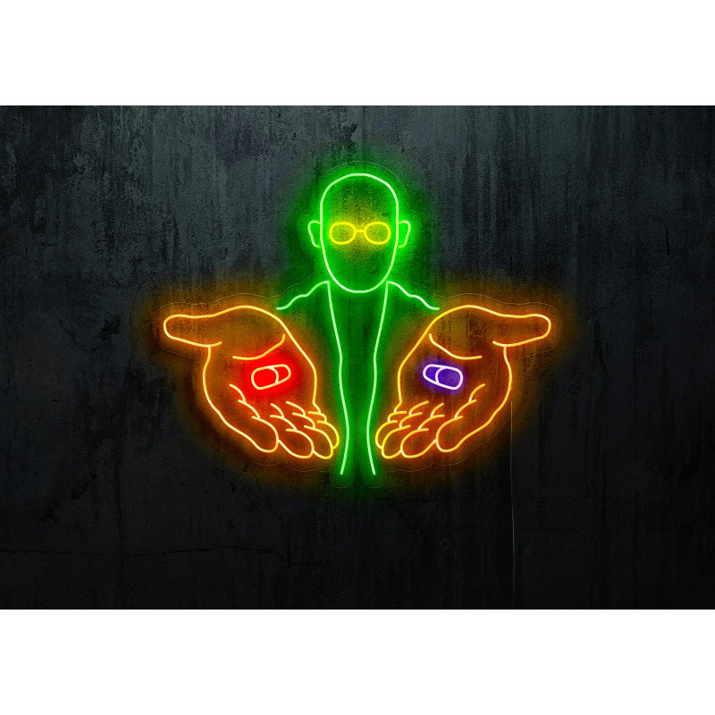 Neón Led " Matrix"