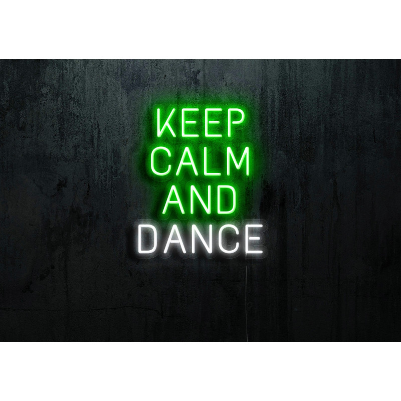 Keep Calm And Dance On Wallpaper