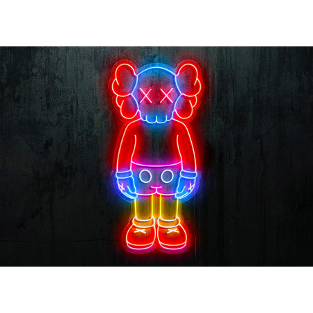 Neón led "KAWS 2"