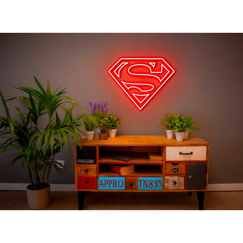 Neón Led "Superman"